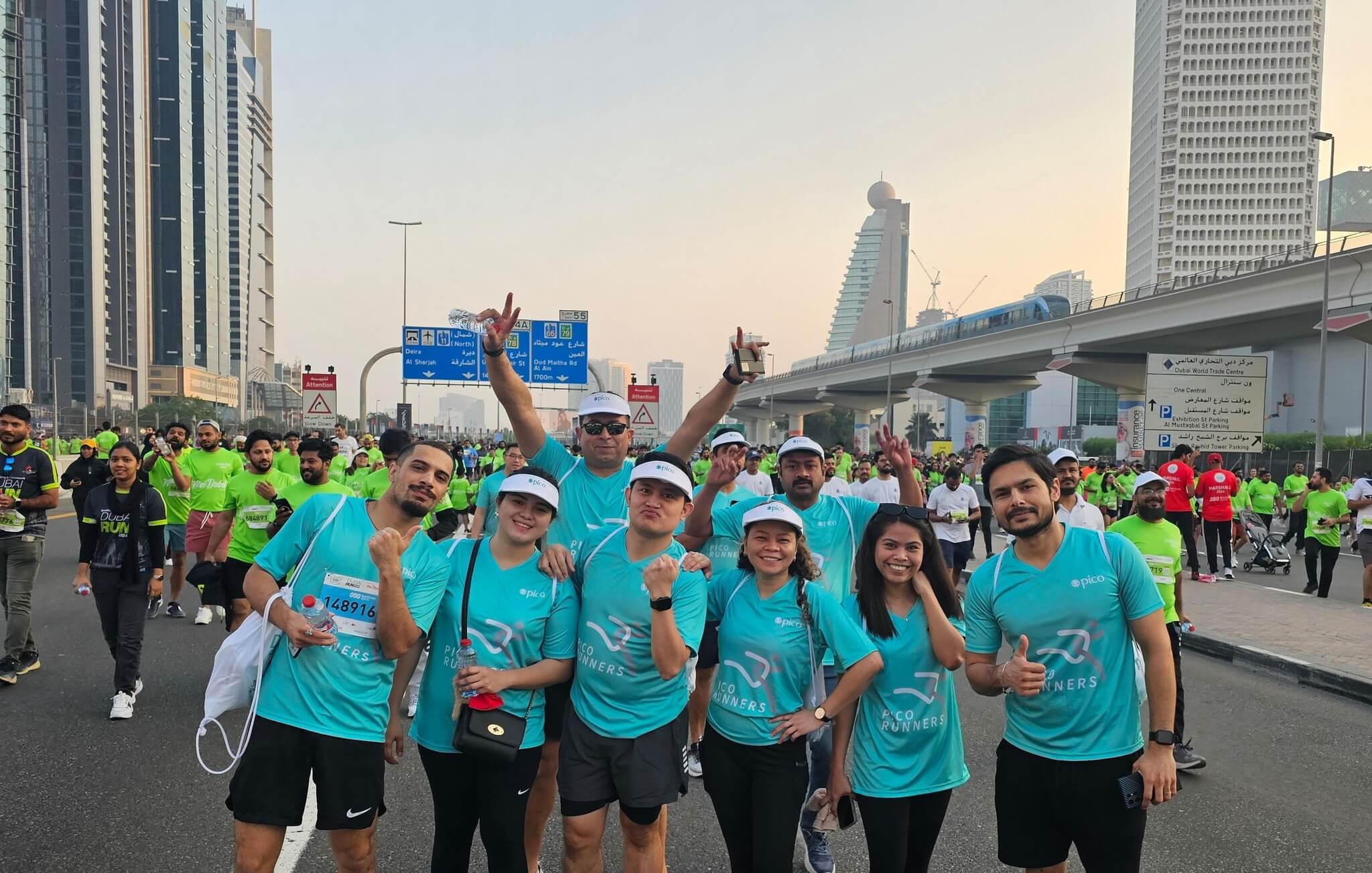 Pico Global Care in Action: 2024 Dubai Run | Visual Branding Activation ...